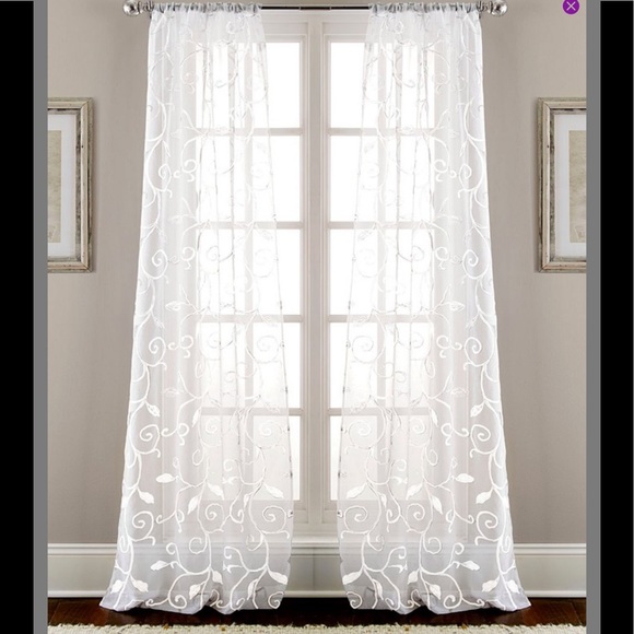 modernthreads | Other | Hp 4 Embroidered Sheer Panels | Poshmark